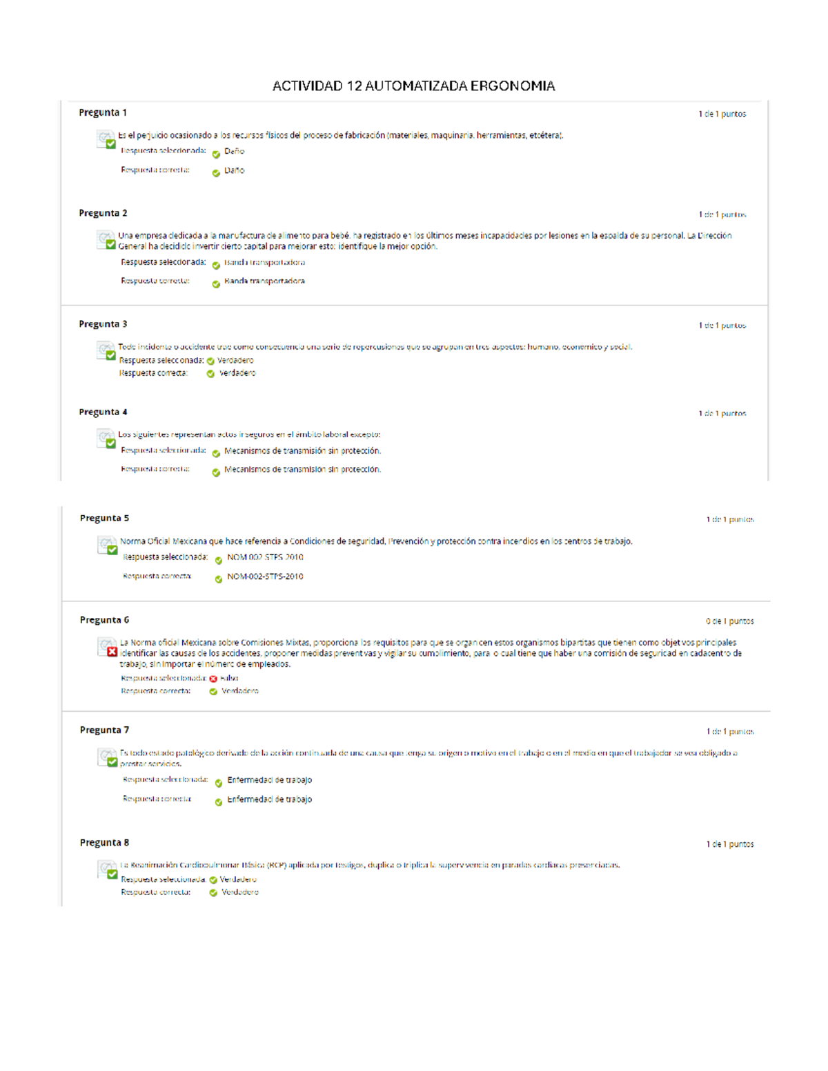 Actividad 12: Ergonomía Automatizada y Seguridad en el Trabajo - Studocu