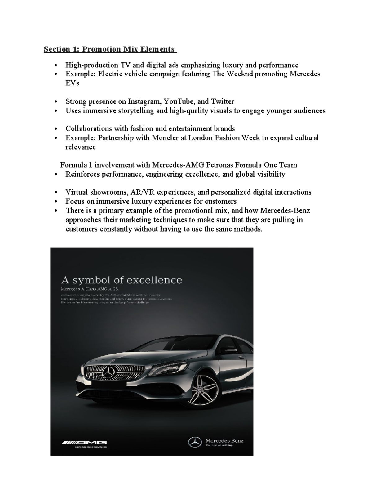 Promotion Strategy Analysis: Luxury Marketing Techniques in MKT-315 ...
