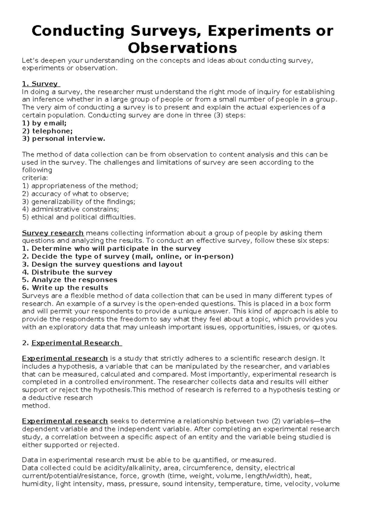 ANHS EAPP Lesson Activity: Understanding Surveys, Experiments ...