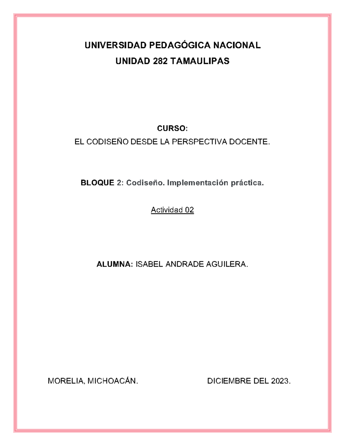 Act02 Isabel - md djdjd kdkd - Planeación para la Enseñanza y ...