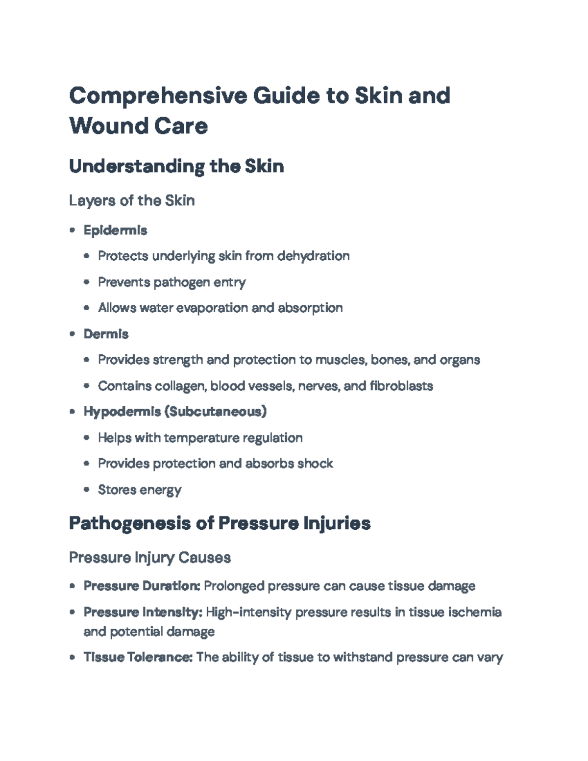 Comprehensive Guide to Skin and Wound Care: Assessment and Management ...