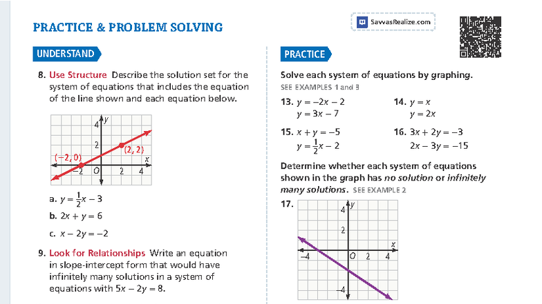 4-1 HW: Solving Systems of Linear Equations and Inequalities - Studocu