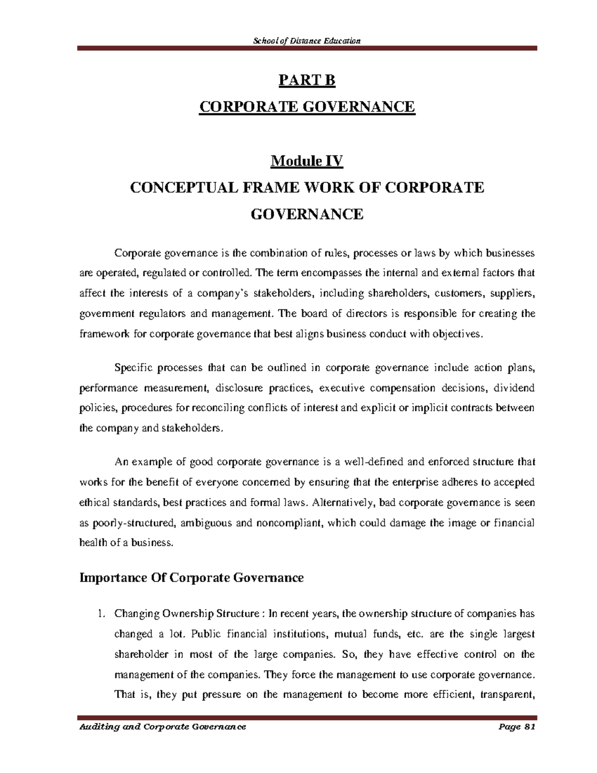 Corporate Governance Framework: Key Concepts & Importance in Business ...