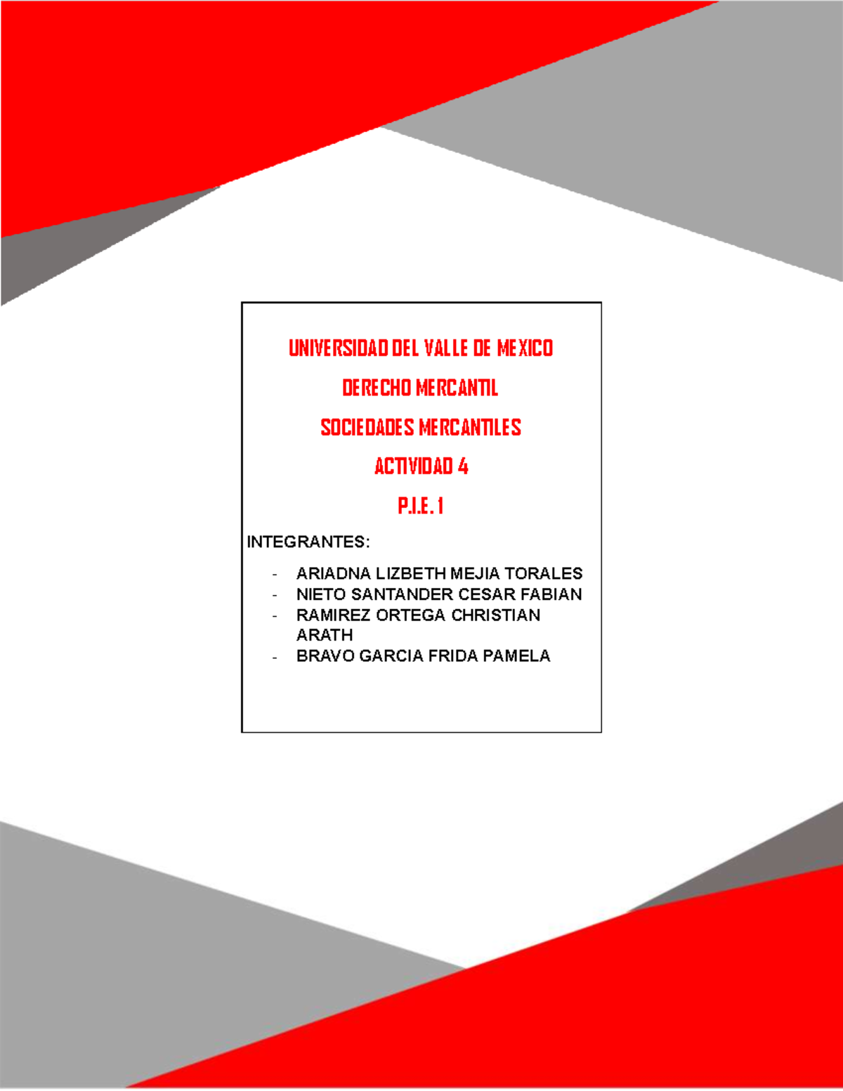 Actividad 4: Constitución de Sociedades Mercantiles en Derecho Mercantil - Studocu