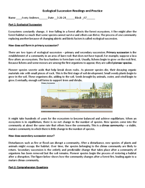 Expanded Ecology Genetics Cheat Sheet - Ecology & Genetics Detailed ...