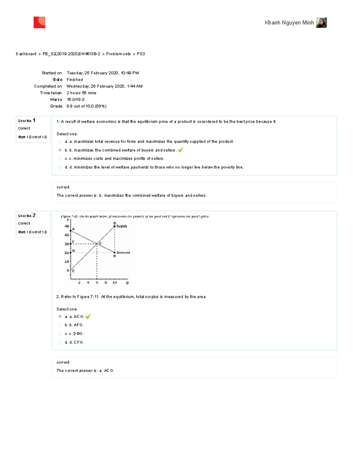 PS3 - problem set 3 answers - Khanh Nguyen Minh Dashboard PE_S2(2019-2020)DH45ISB-2 Problem sets ...