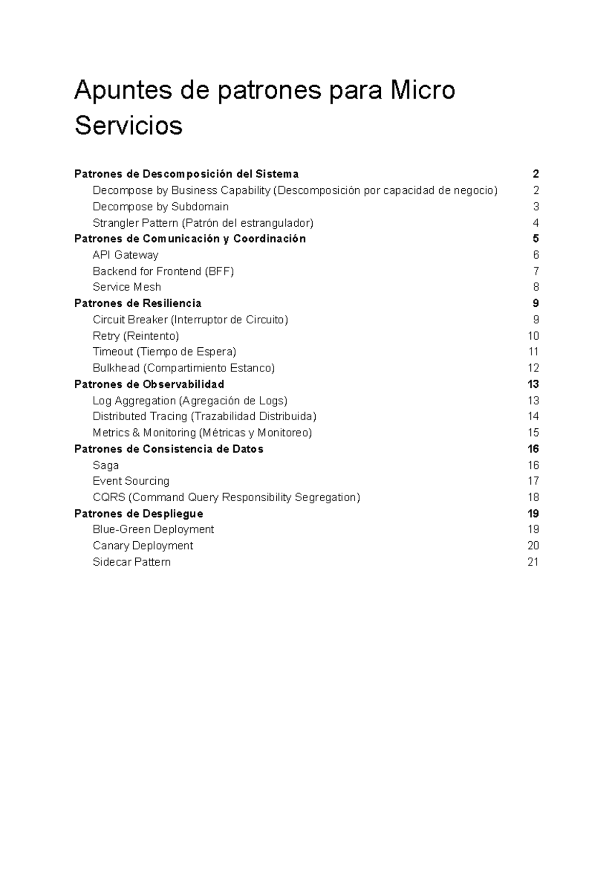 Patrones de Microservicios: Descomposición y Comunicación (Carga 3 ...
