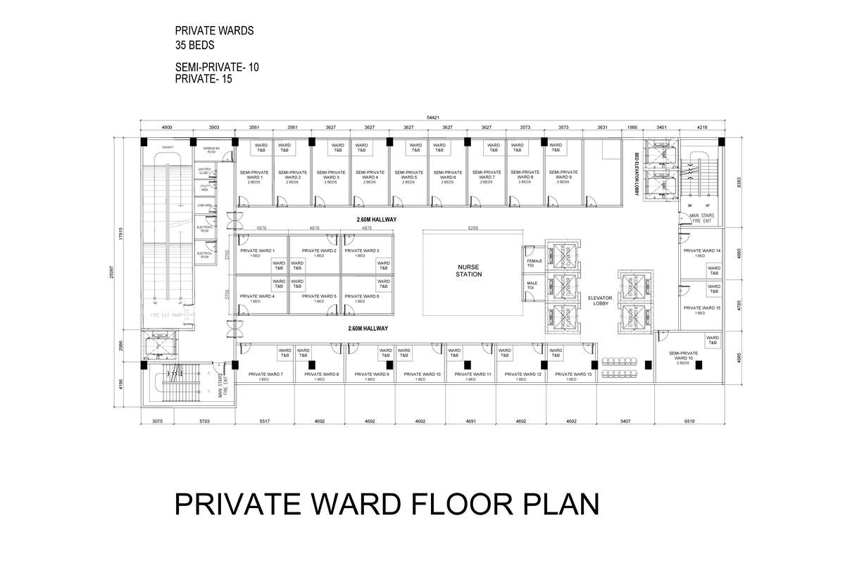 Private Ward Floor Plan - Hospital Reference Guide - Studocu