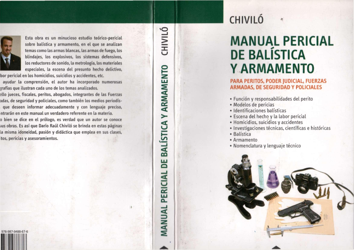 Manual Pericial de Balística y Armamento para Expertos - Chiviló 1a Ed ...
