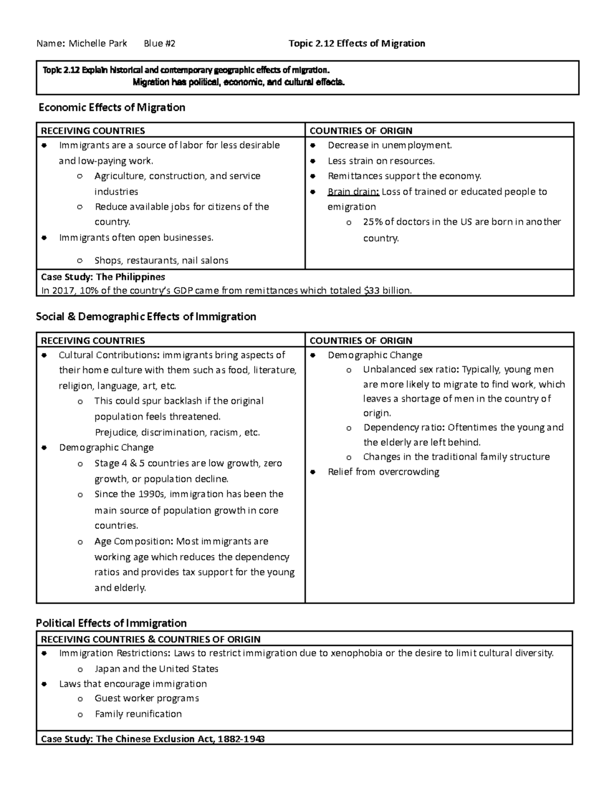 2.12 effects of migration guided notes.docx - Google Docs - Name ...