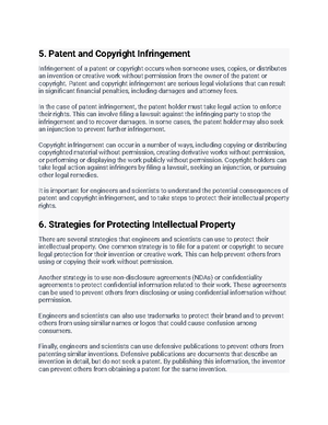 Patent and Copyright Law for Engineers and Scientists 1-2 - 1 ...