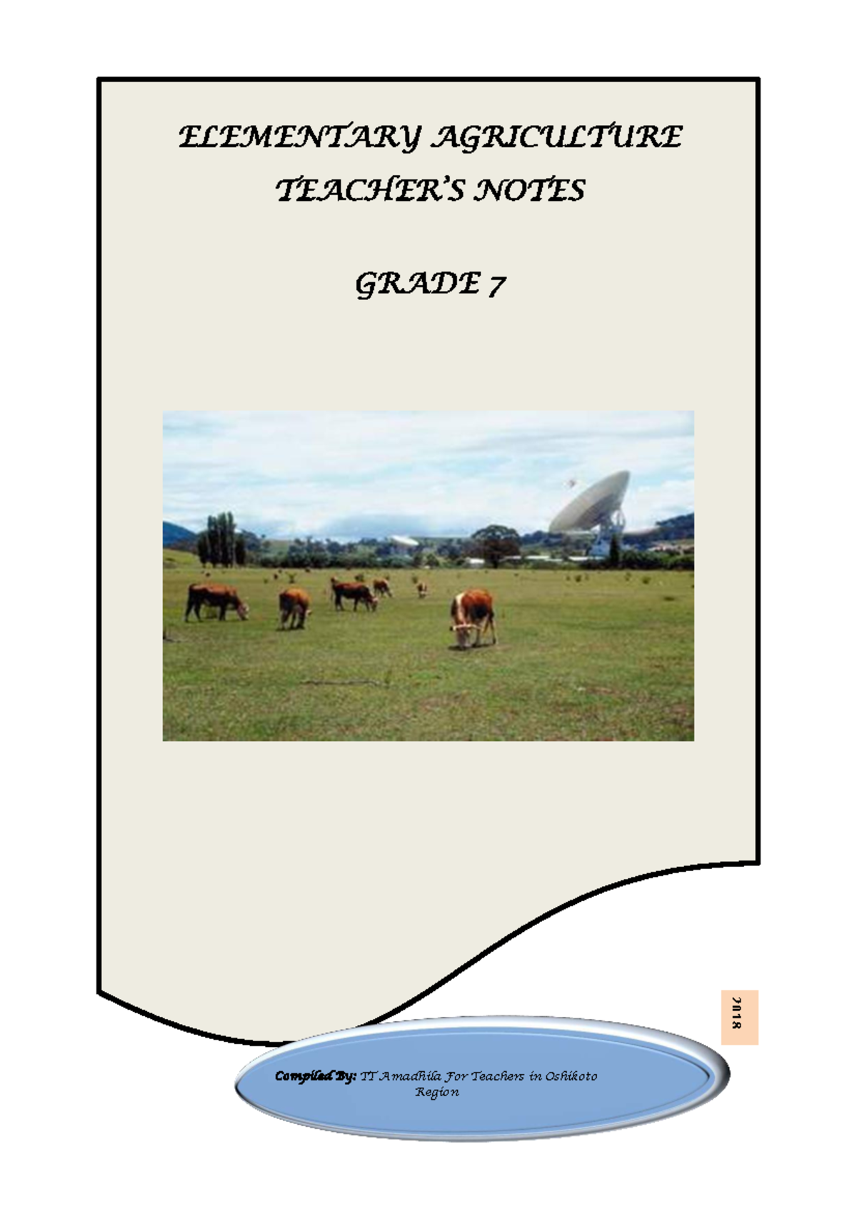 Grade 7 Elementary Agriculture Notes (2018) - Compiled by TT Amadhila ...