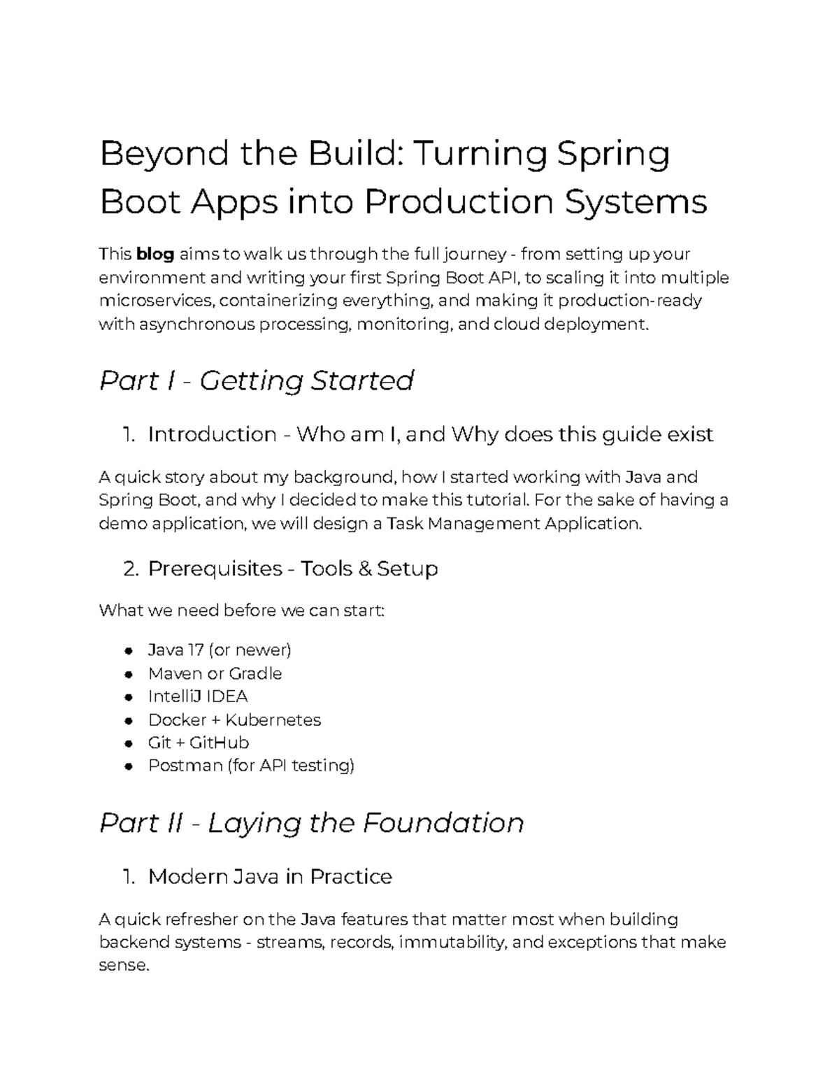 Java Spring Boot App: From Setup to Cloud Deployment Guide - Studocu