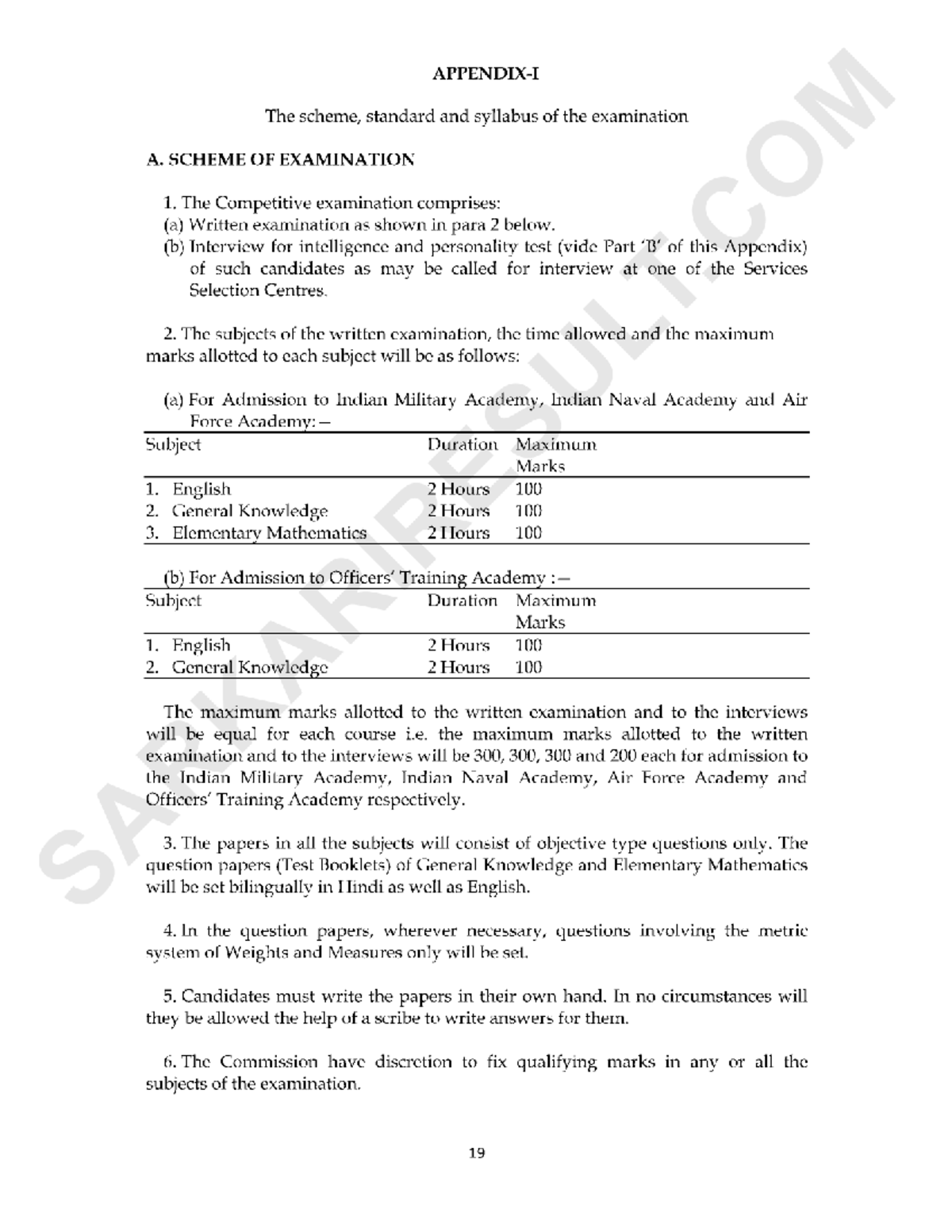 UPSC CDS II Exam Scheme, Syllabus & Standards Overview - Studocu
