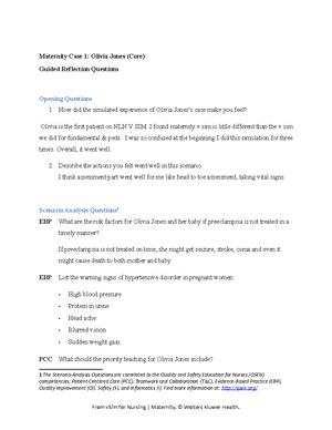 OBGYN SOAP Note example - Christine Patrissi NUR Professor Bush SOAP ...