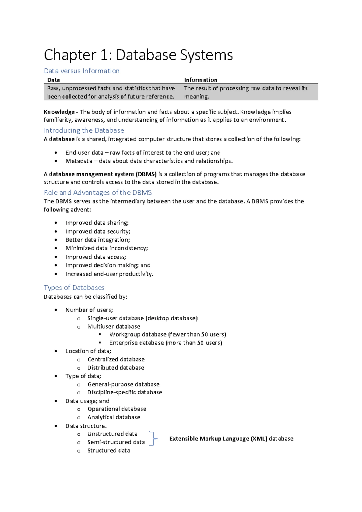 Chapter 1 Database Systems Flashcards Quizlet - Upgrade: Free 7-da... 1 Profi Chapter 1 ...