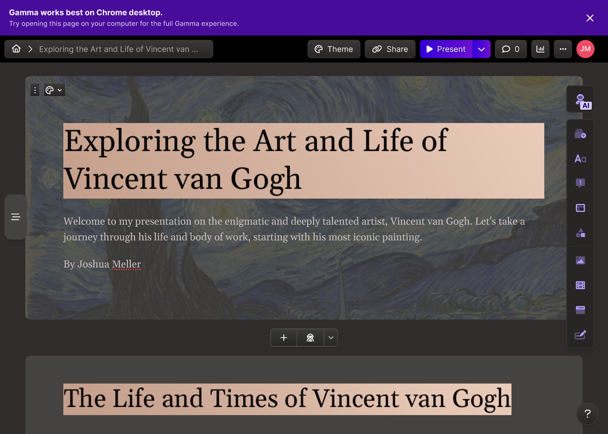 Exploring the Art and Life of Vincent van Gogh Gamma - The Life and ...