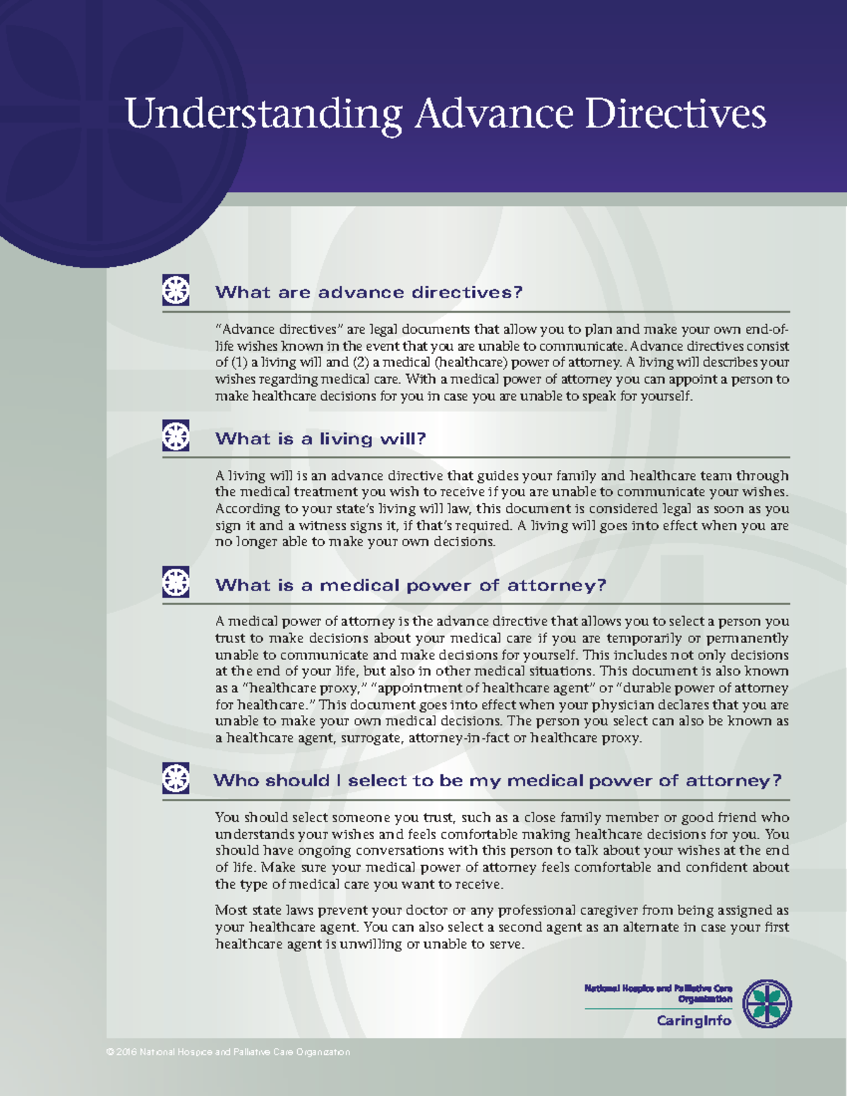 Understanding Advance Directives: Legal Documents for Healthcare ...