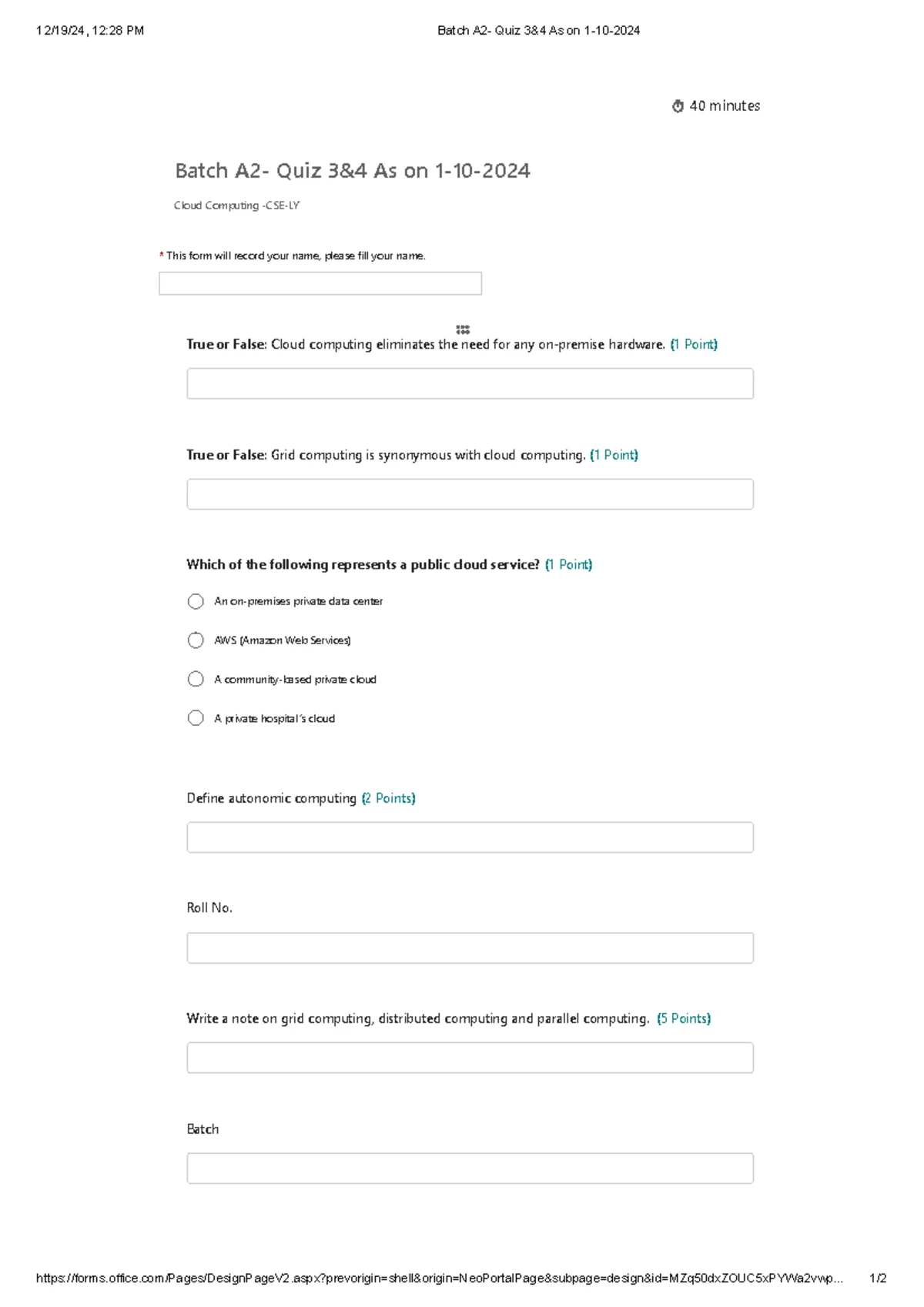DATA STRUCTURES USING PYTHON LAB MANUAL B.TECH II SEM (R20A0503) - Studocu