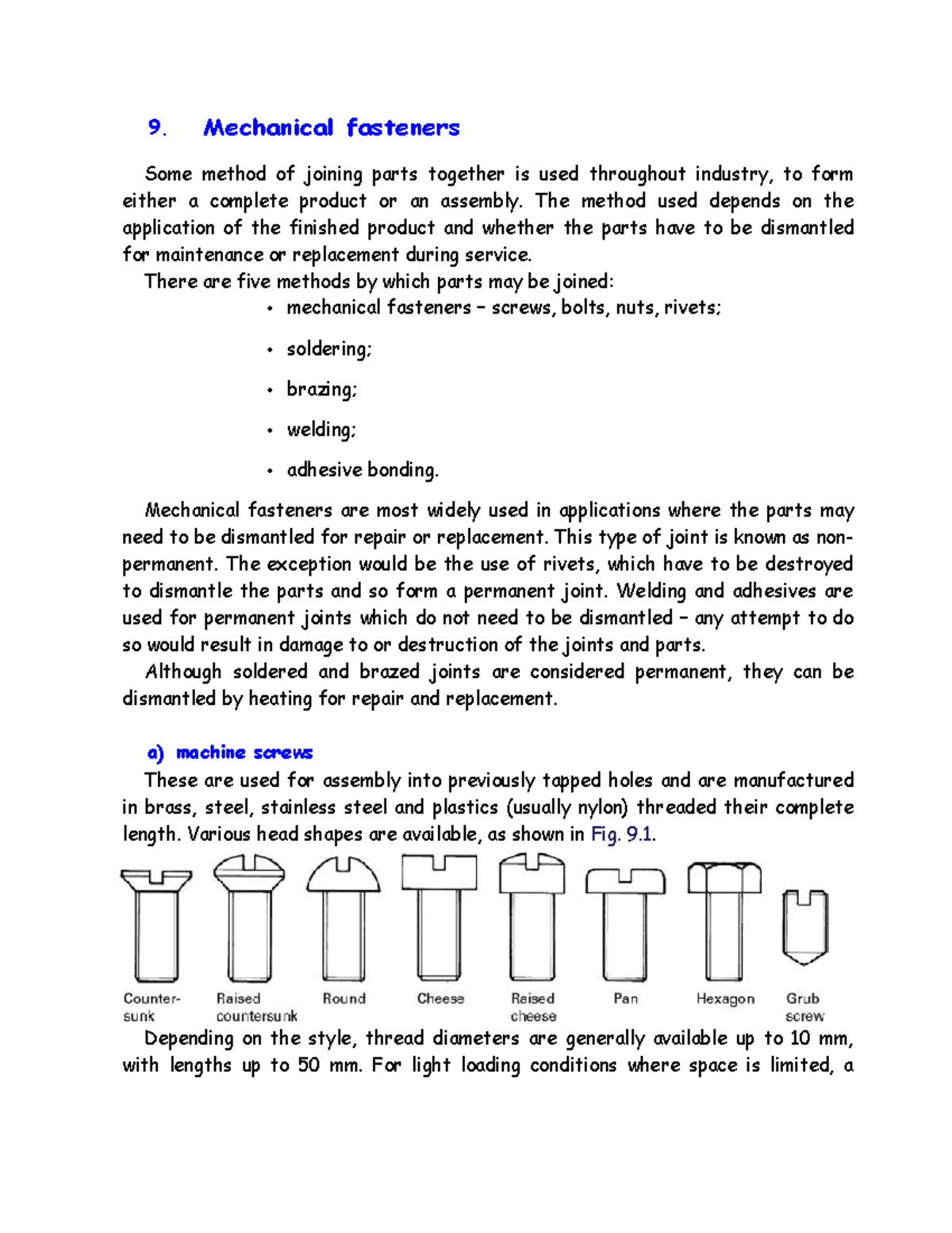 Mechanical Fasteners: Types, Applications, and Installation Techniques ...