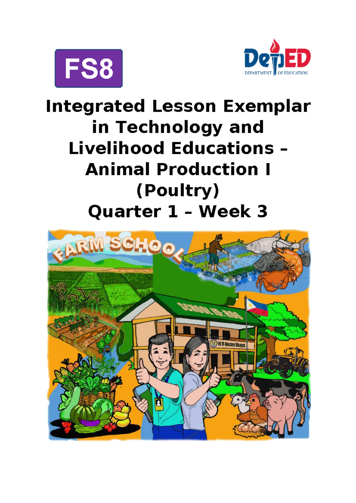 FS Lesson Exemplar - Animal Production I (Poultry) Q1, Week 3 - Studocu