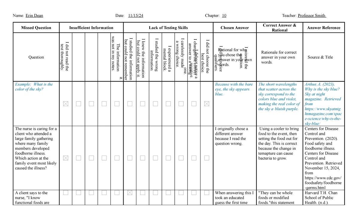 Mastery Quiz Review: Week 8 Insights and Learning Reflections - Studocu