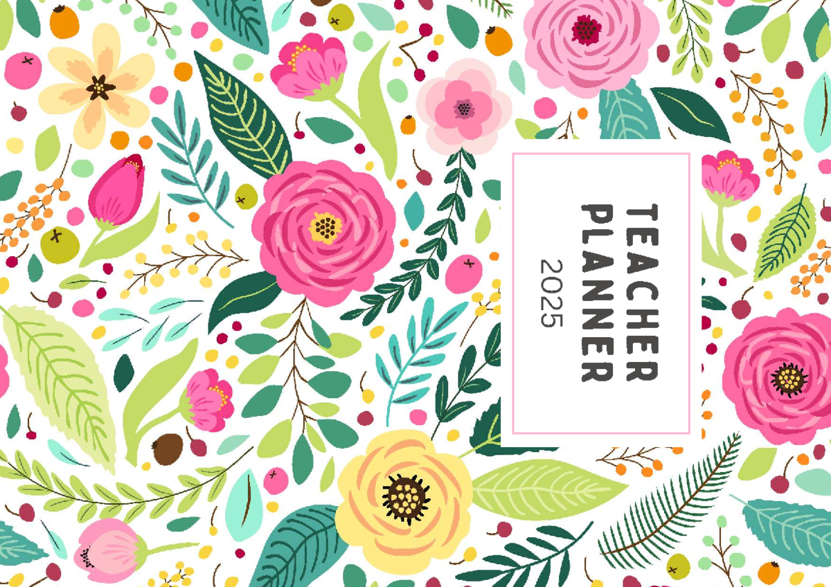 My Teacher Planner 2025: Personal & Expense Management - Studocu