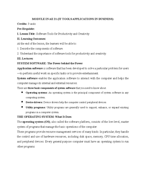 Entrep 6 Lesson 2 - MODULE IN ENTREP 6 (PRICING AND COSTING) Credits: 3 ...
