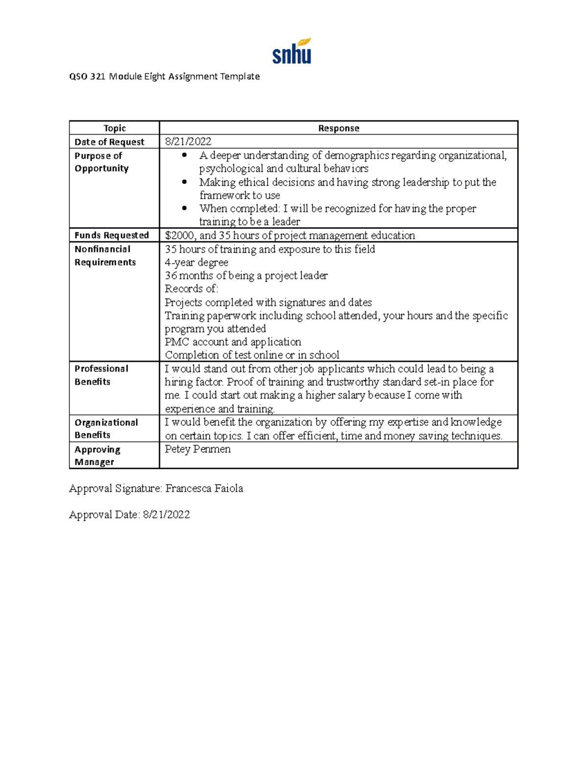 QSO 321 Module Eight Assignment Template - QSO 321 Module Eight ...