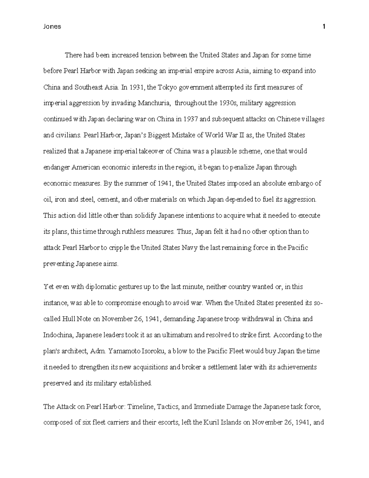 Podcast Assignment: Analyzing the Pearl Harbor Attack and Its ...