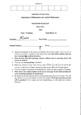 MAM1010F - Applied Calculus I - Studocu
