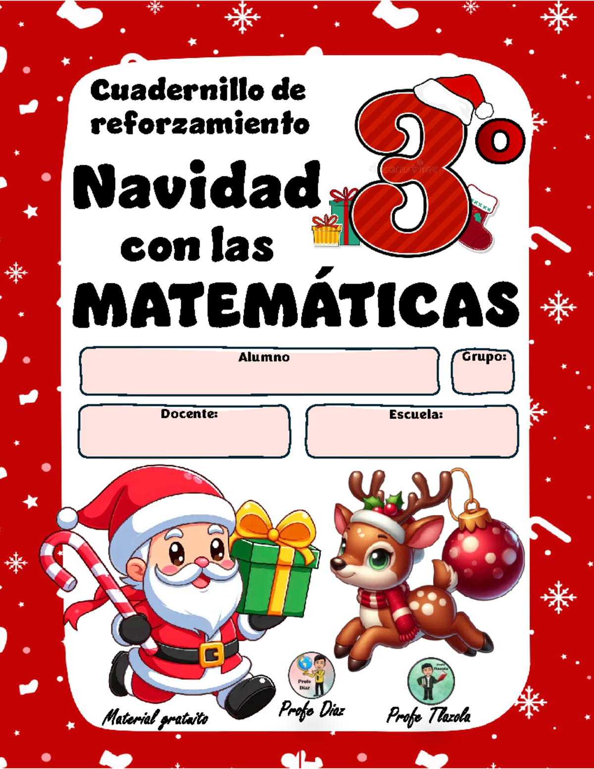 3° Cuadernillo Navidad con las Matemá Ticas - Profe Diaz - Alumno ...