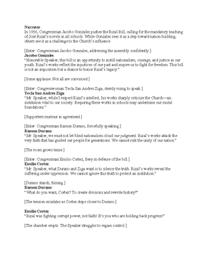 L&WoR - FILM Reflection GOMBURZA - David Joseph D. Lacsamana GE-215 The ...