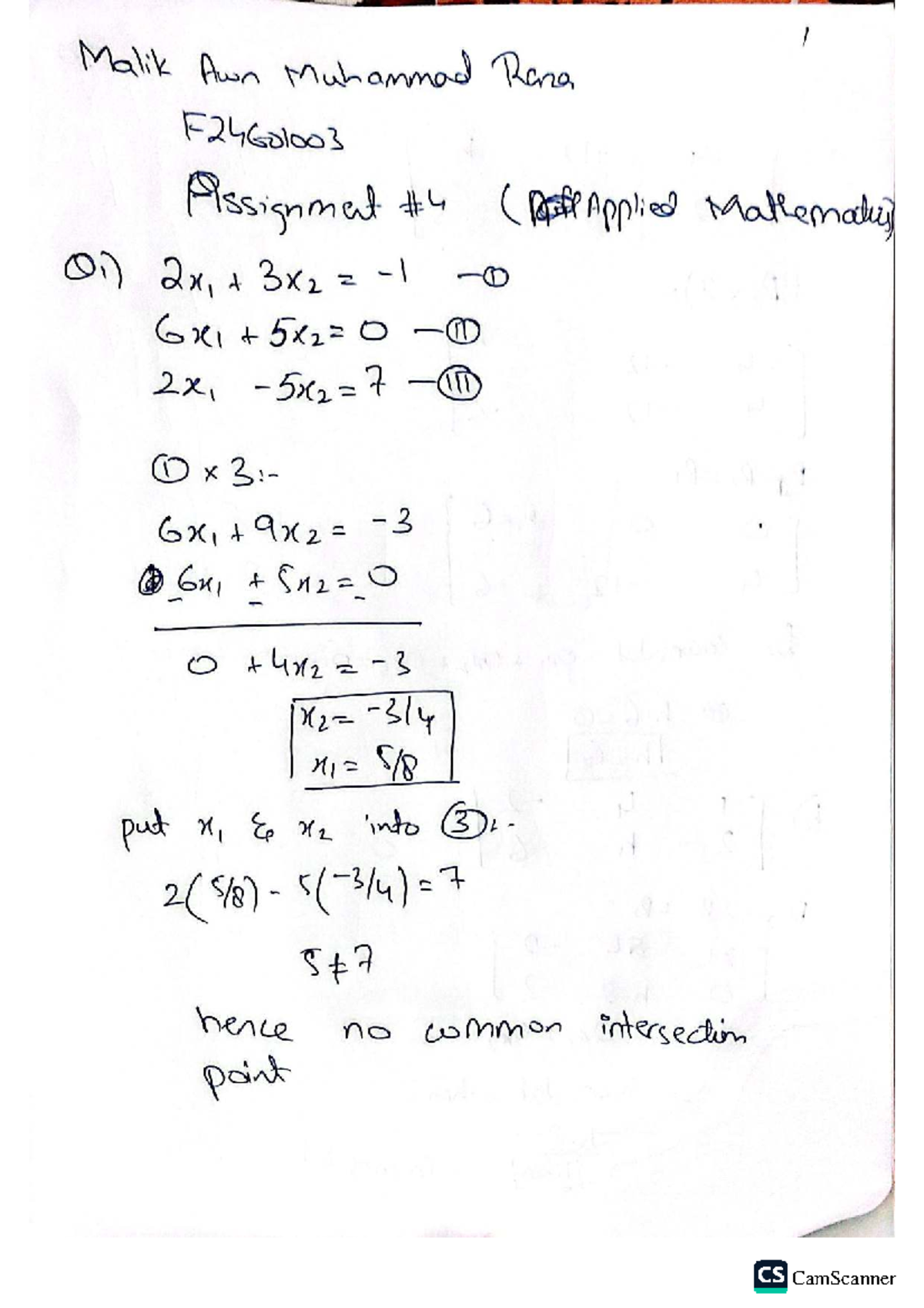Assignment 4: Applied Mathematics F24601003 - Studocu