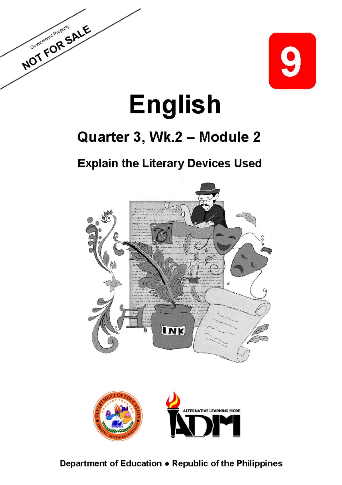English 9 Q3 M2 Wk2: Understanding Literary Devices Explained - Studocu