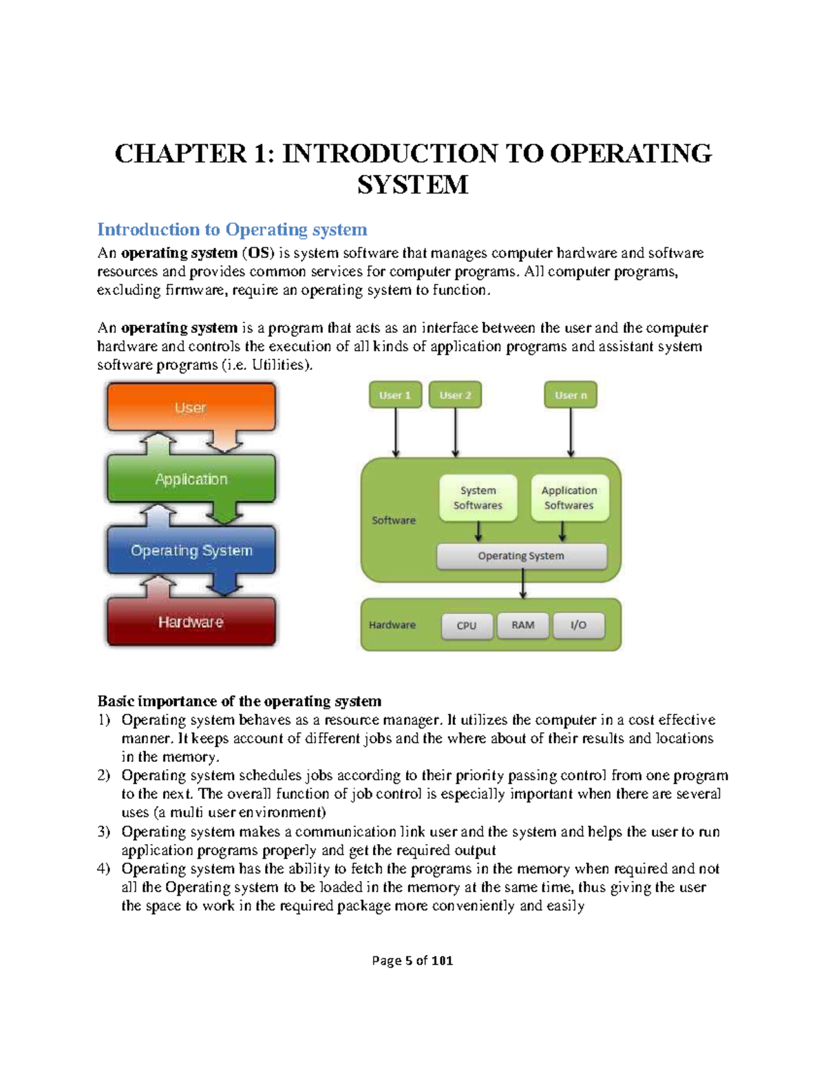 Operating Systems 2023 230921 180244 - CHAPTER 1: INTRODUCTION TO ...