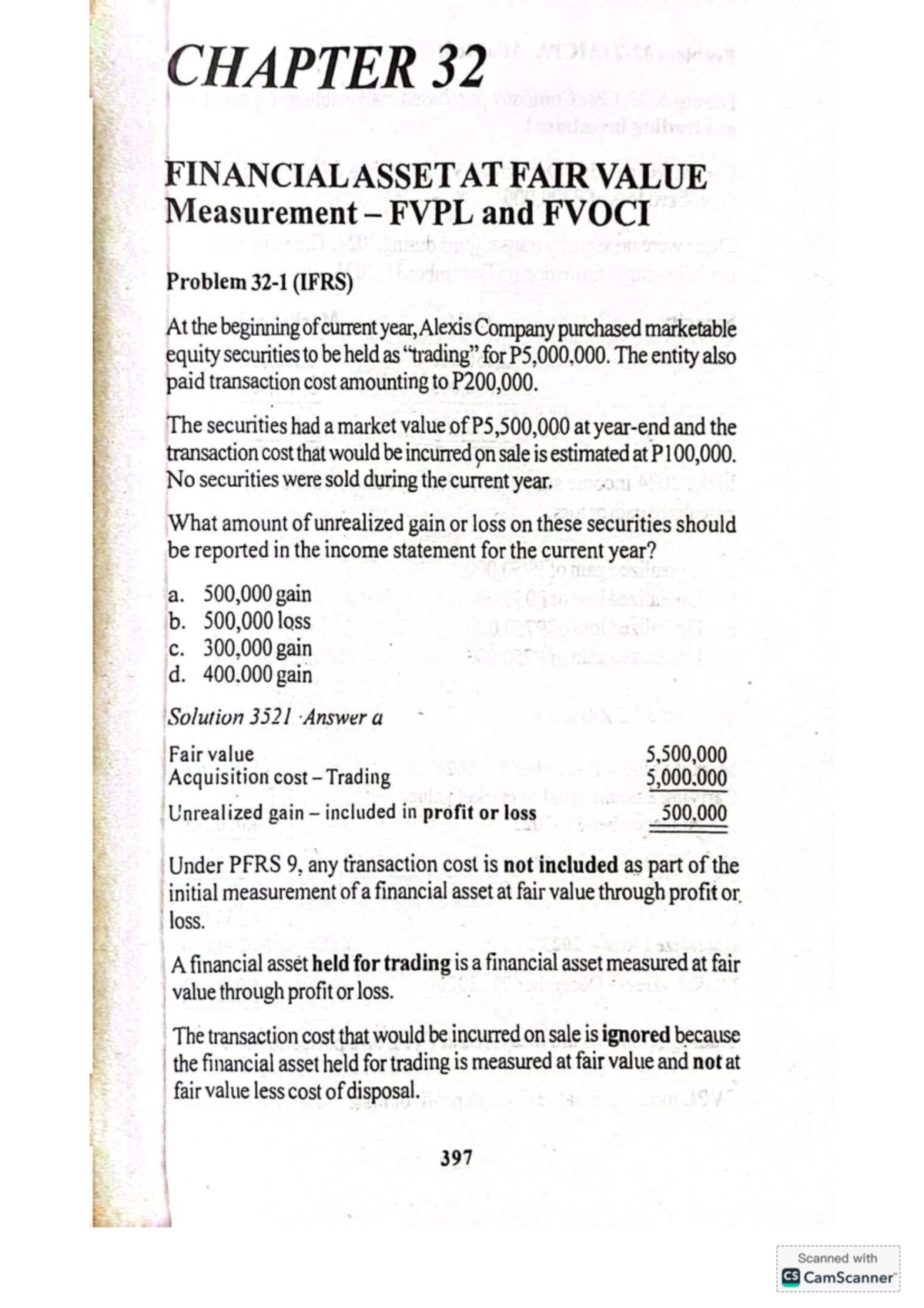 Intermediate Accounting 1: Chapter 32 & 33 Practical Problems on ...