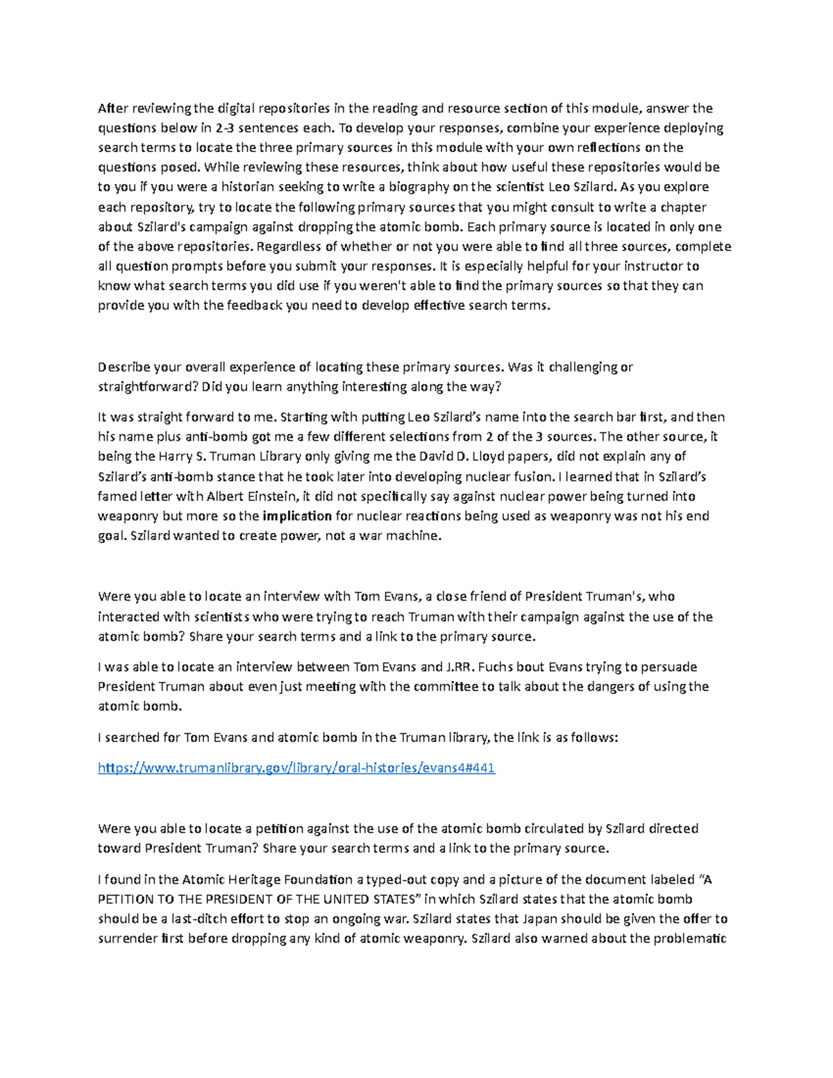 Week 2 Short Answers2 Short answer question and answers - After ...