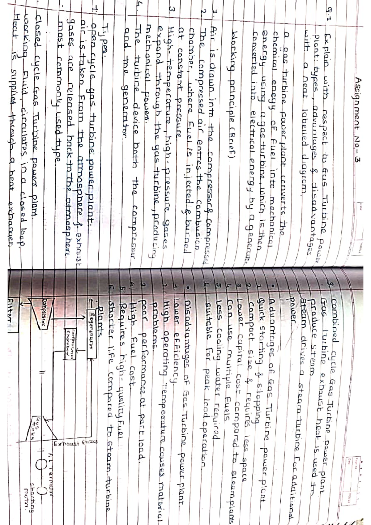 BME 10: Gas and Nuclear Power Plant Overview with Diagrams - Studocu