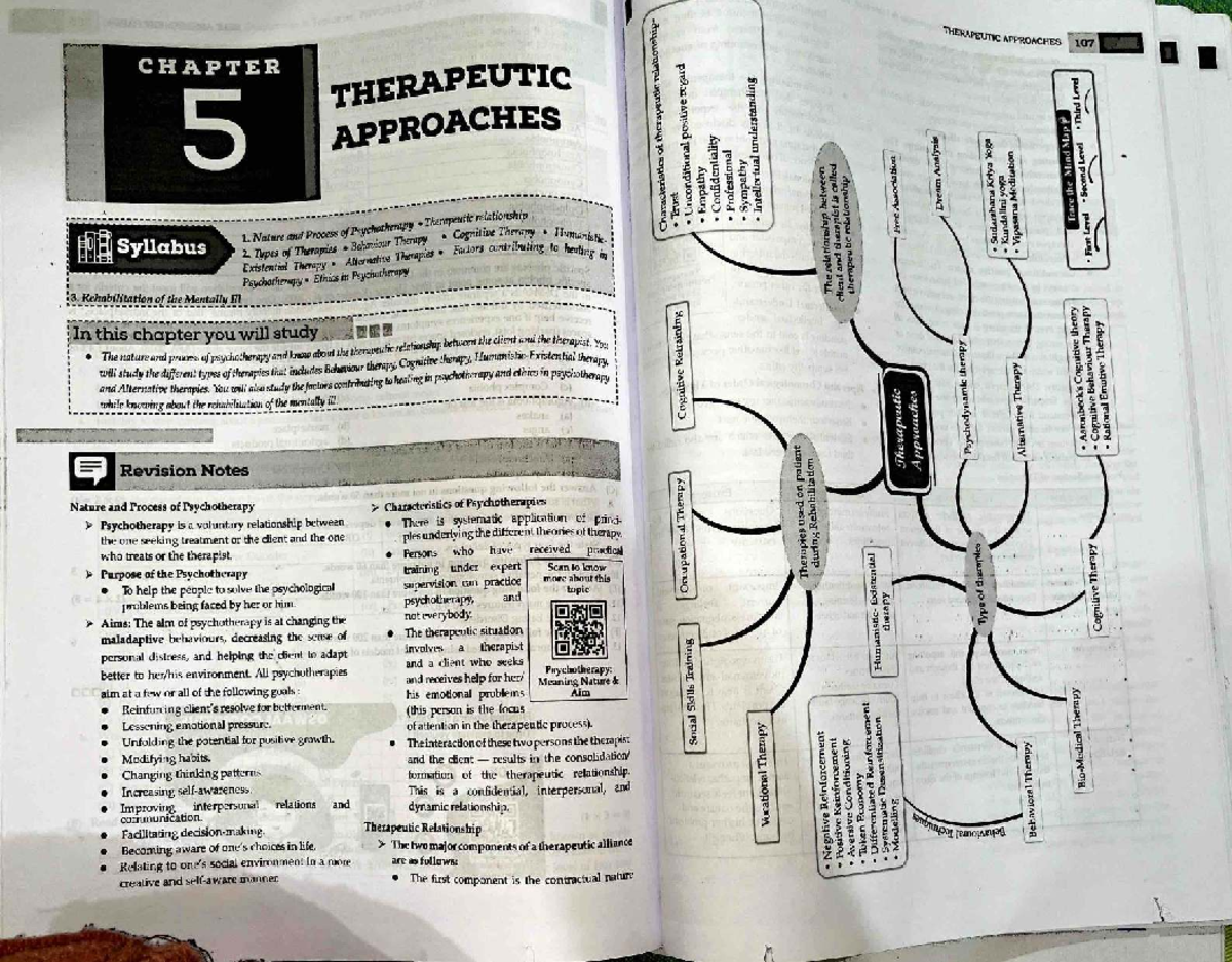 Psychology 101: Chapter on Approaches to Psychotherapy and Therapeutic ...