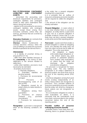 PAS 8 - Accountancy Notes - PAS 8: ACCOUNTING POLICIES, CHANGERS IN ...