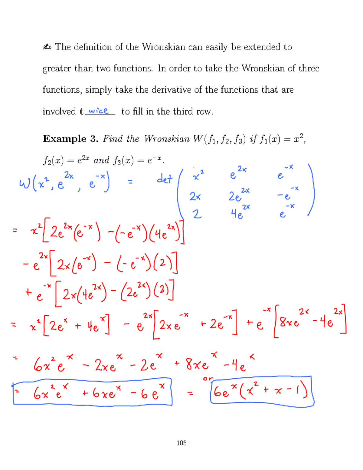 Lecture 16 - More on Second Order DE Theory & Reduction of Order - Studocu