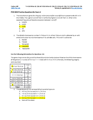 Genetics Notes - Chapter 1: Introduction to Albinism in Hopis - Studocu