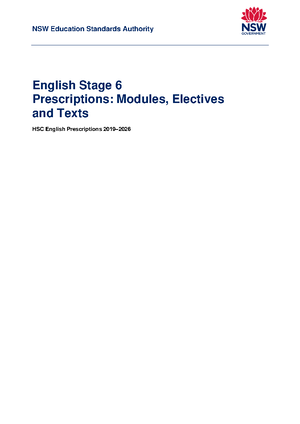 NESA - Syllabuses (S6) - summary of syllabus - NSW Education Standards ...