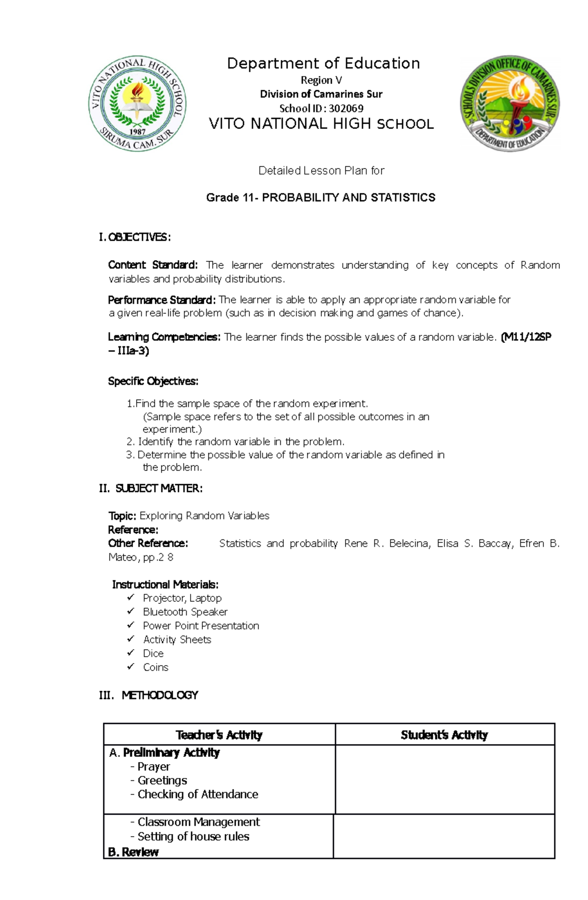 DLP COT 1-Feb 2022 - Daily Lesson Plan - Department of Education Region ...