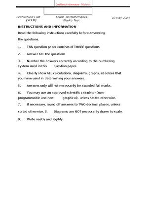 Agricultural Sciences Grade 10 Solutions 2024 - CURRICULUM GRADE 10 ...