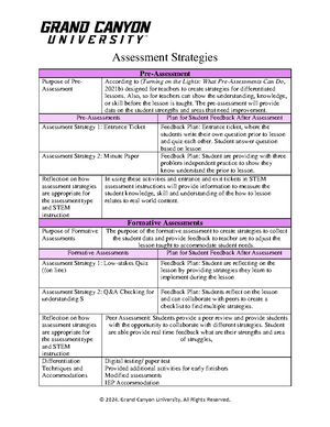 [Solved] What strategies do you plan to use to effectively communicate - Assessment and ...