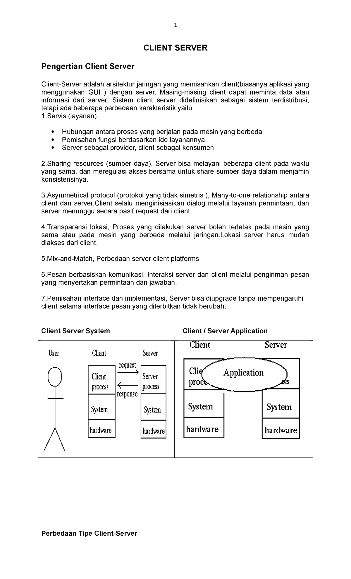 Client Server - Sistem Basis Data 1 - CLIENT SERVER Pengertian Client ...