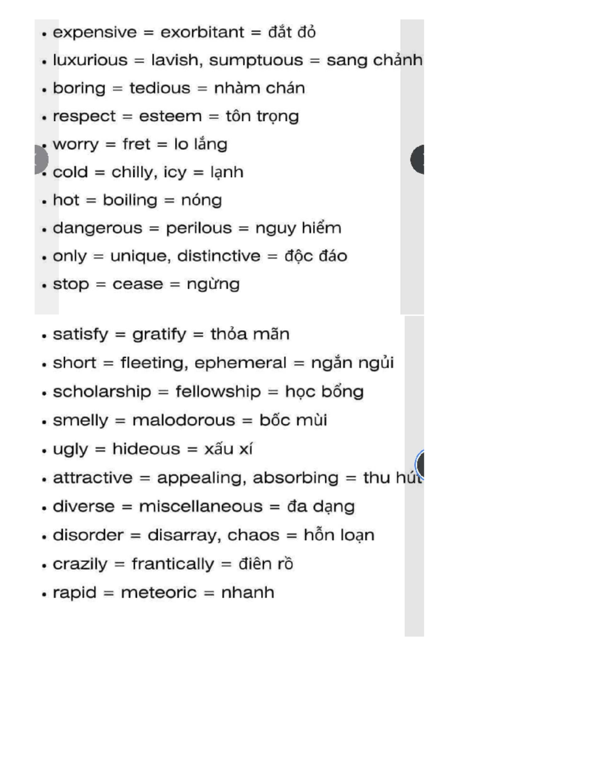 Aptiss - Vocabulary List for Language Learning - Studocu