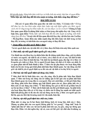 [Solved] Trnh by nguyn nhn ch yu lm cho thc x hi thng lc hu hn tn ti x ...